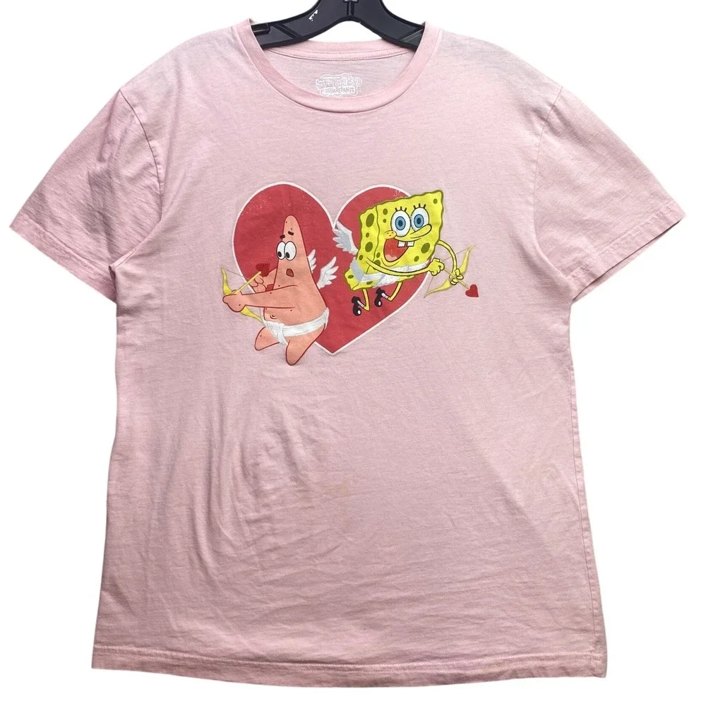 Nickelodeon | Tops | Nickelodeon Spongebob Shirt Mens Medium Patrick ...